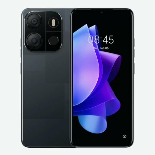 6,6" Смартфон Tecno POP 7 2/64 ГБ (TCN-BF6.64. EDBK) черный
