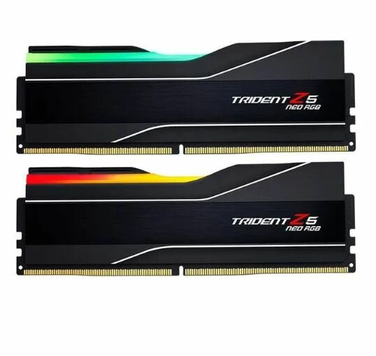 Оперативная память G.Skill Trident Z5 Neo RGB (F5-5600J2834F16GX2-TZ5NR) DIMM DDR5 32 ГБ - DDR5, 16 ГБ х 2 шт, 5600 МГц