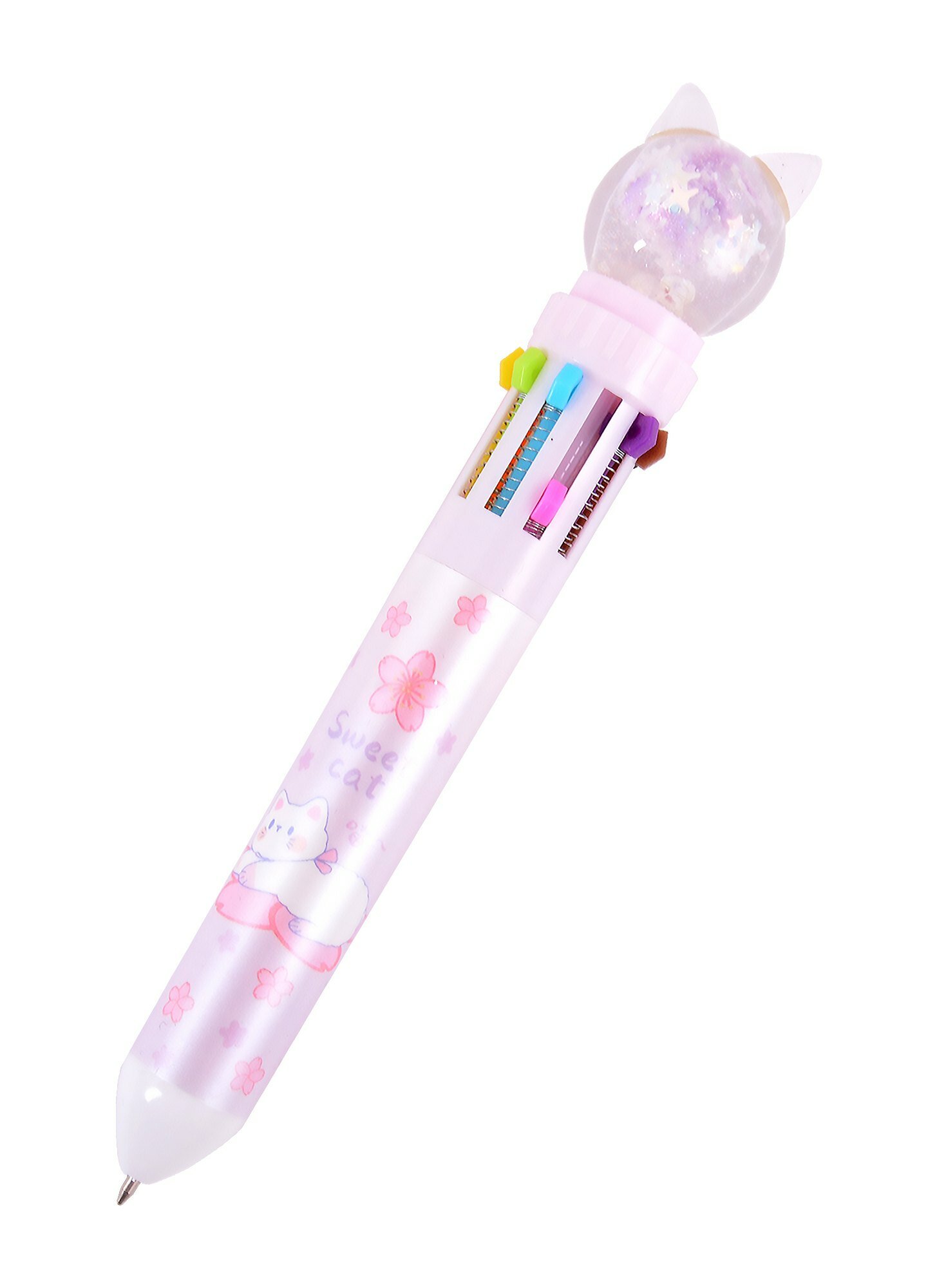 Ручки шариковые Yoi, Kitty, 10 цветов