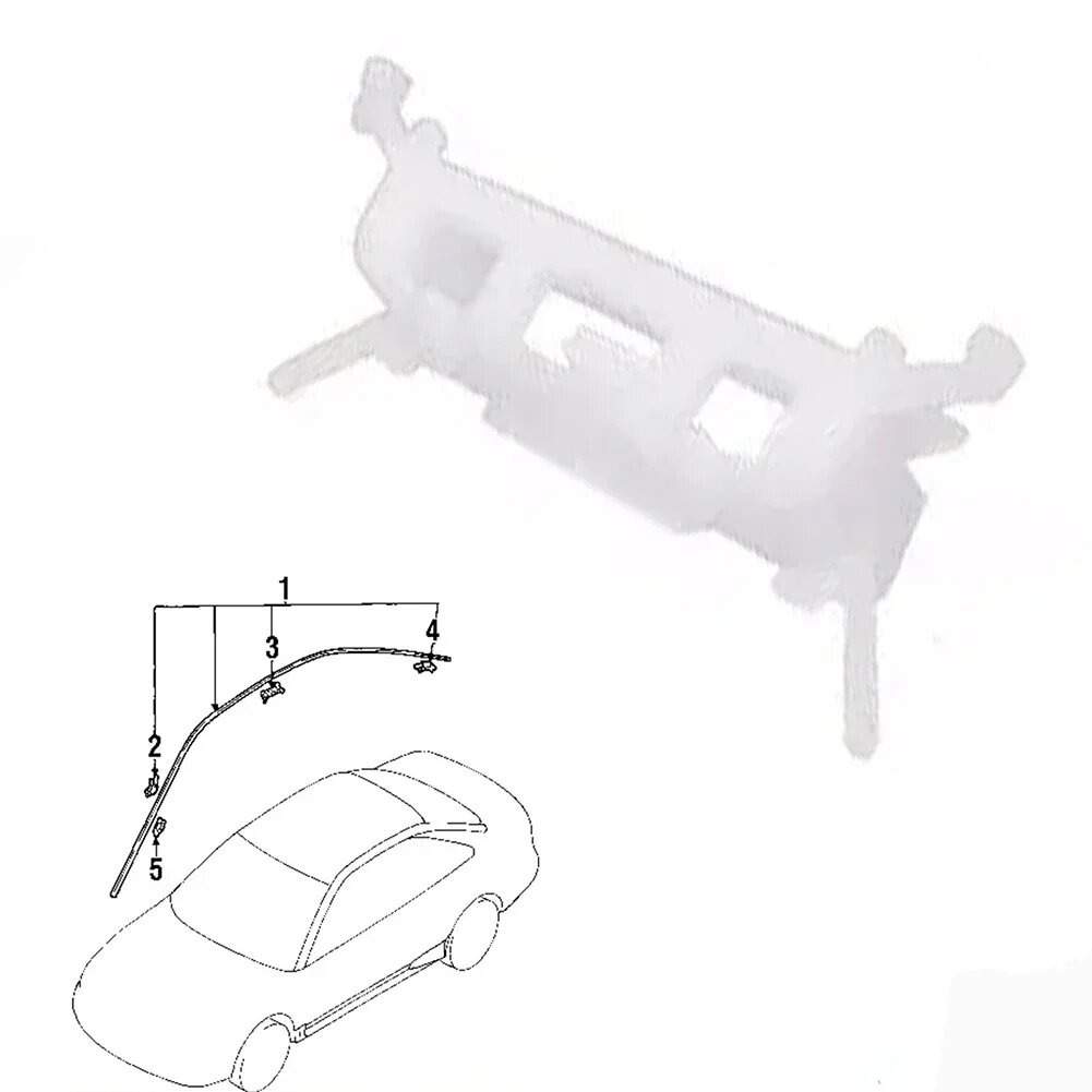 Автомобильная направляющая на крышу, отделка, зажим, капельное литье MR191500, MR109247 для Lancer CK2 CK4, направляющая на крышу, зажим для отделки, молдинг, автомобильные аксессуары