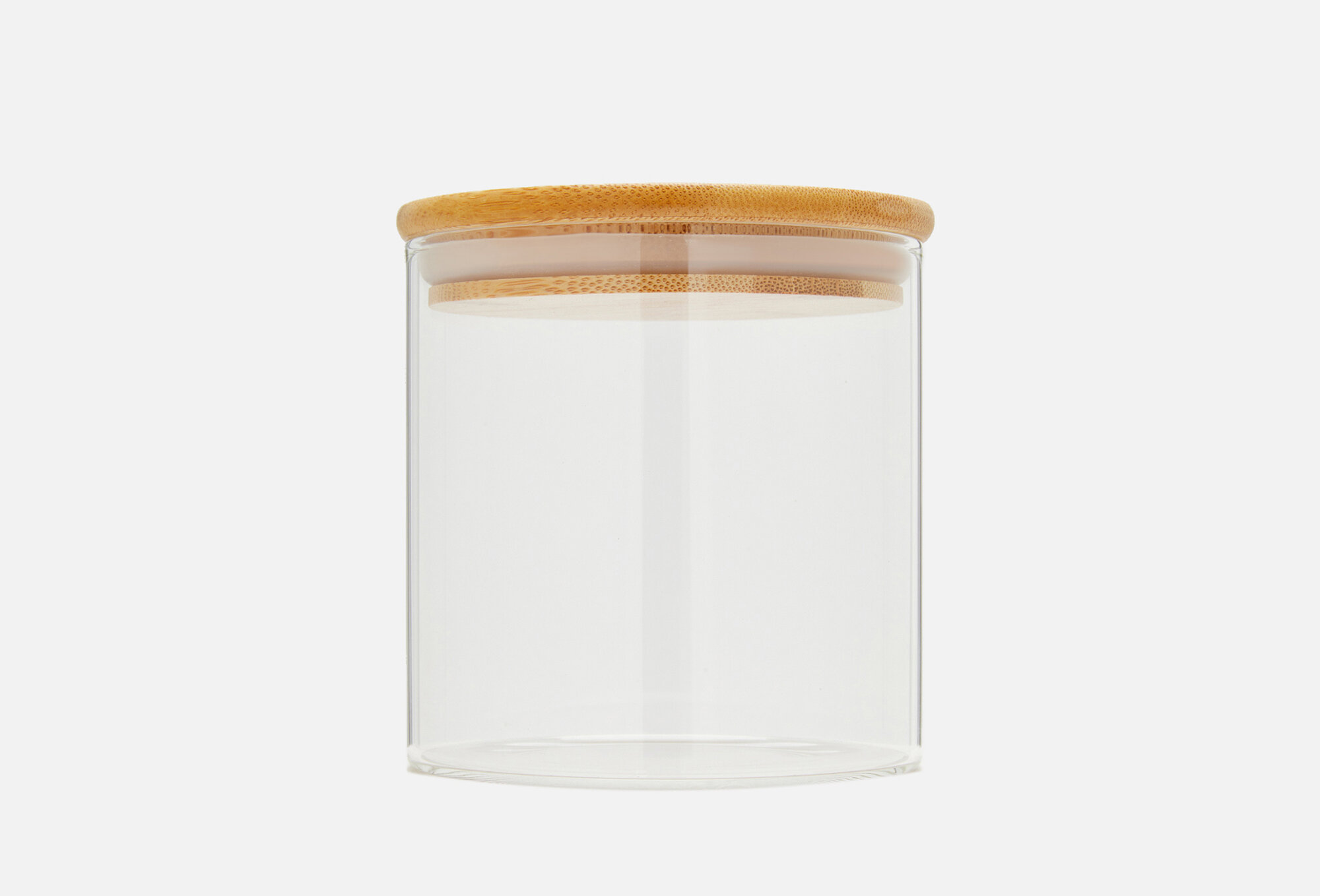 Банка с бамбуковой крышкой HANDY HOME Jar with bamboo lid 650 мл