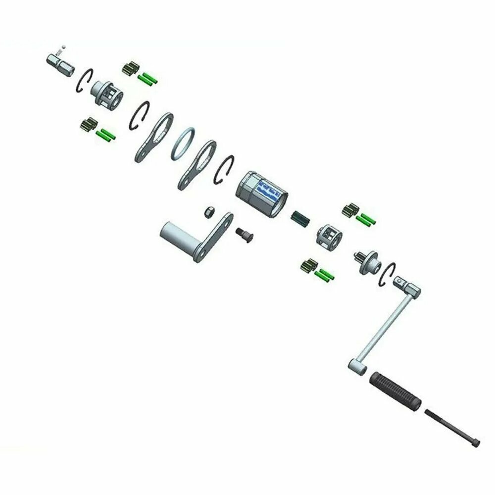 Усилитель крутящего момента 1/2 дюйма, автомобильный гаечный ключ с усилителем крутящего момента, гаечный ключ для гаек, экономящий труд
