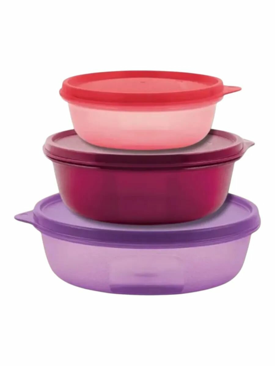 Набор контейнеров "Хит-парад" : 1л, 600мл, 300мл Tupperware