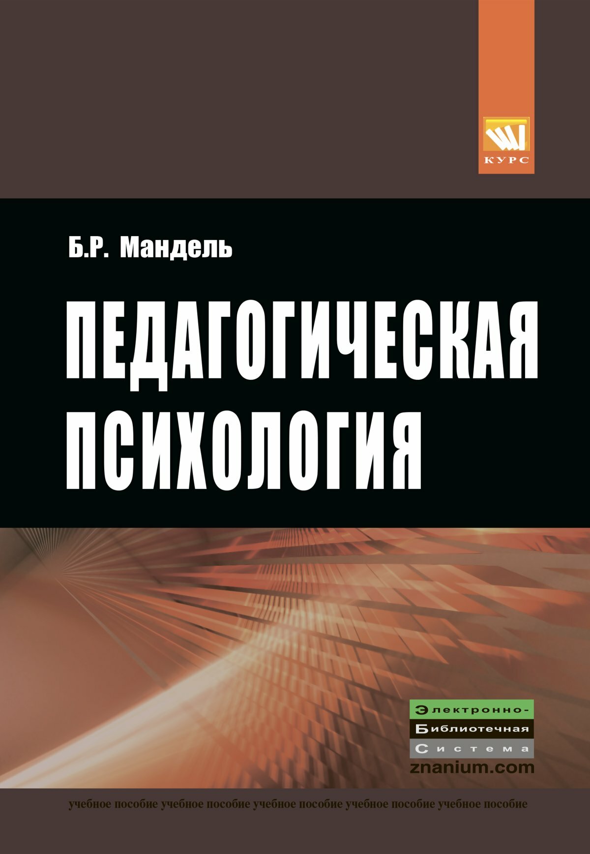 Педагогическая психология: Уч. пос./Мандель Б. Р.-М: Курс,2025.-368 с.(Переплет 7БЦ)