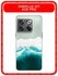 Чехол на OnePlus 10T / Ван плюс 10T с принтом "Большая волна", прозрачный