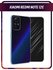 Чехол на Xiaomi Redmi Note 12S / Сяоми Редми Ноут 12S с принтом "Синий карбон"