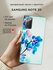 Чехол на Samsung Galaxy Note 20 / Самсунг Галакси Ноут 20 с принтом "Голубая орх...