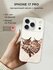 Чехол на Apple iPhone 17 Pro / Айфон 17 Про с принтом "Влюбленные котейки - 14 ф...