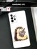 Чехол на Samsung Galaxy A72 / Самсунг Галакси А72 с принтом "Еж кофеман"