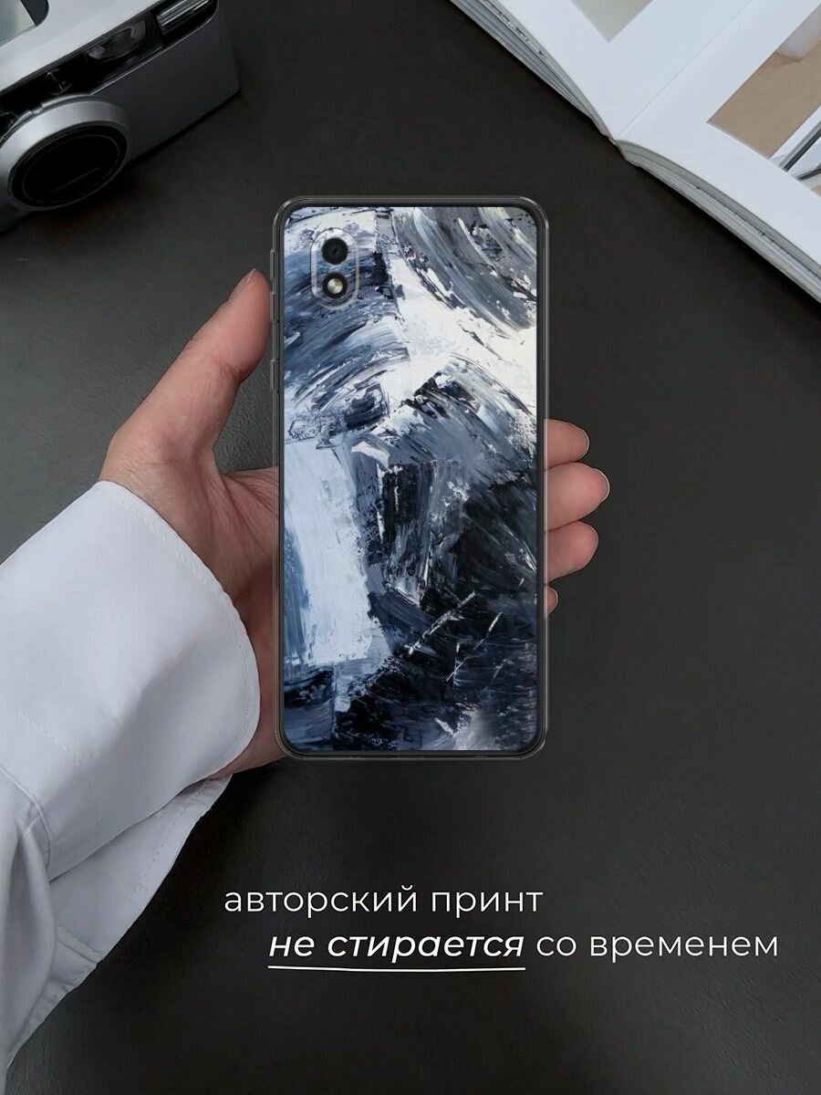 Чехол на Samsung Galaxy A01 Core / Самсунг Галакси А01 Core с принтом "Абстракция живопись" — фото 1