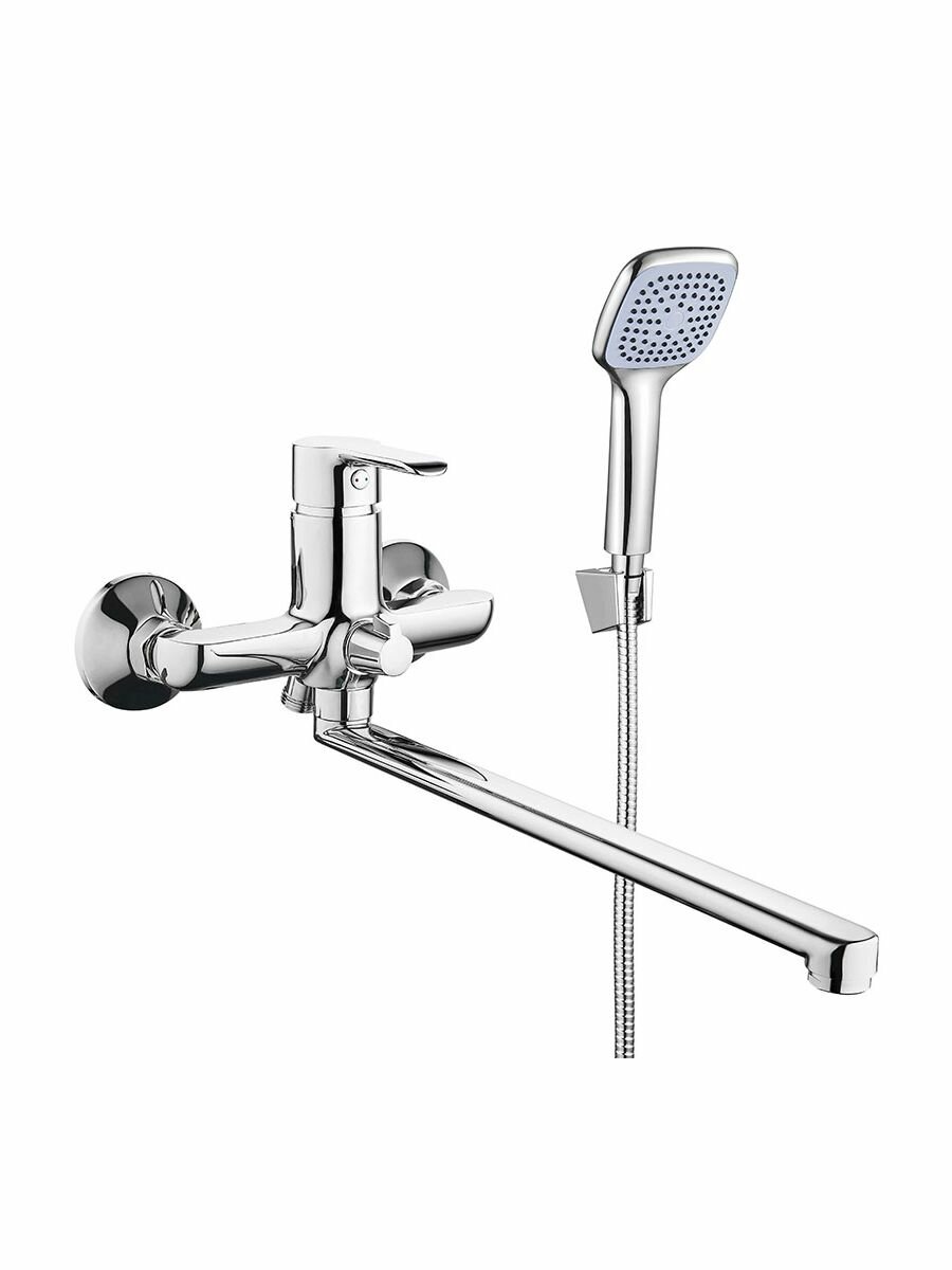 Melodia Della Vita Смеситель ванна MELODIA Metallica картридж 35мм длинный излив 350мм хром MDV35541