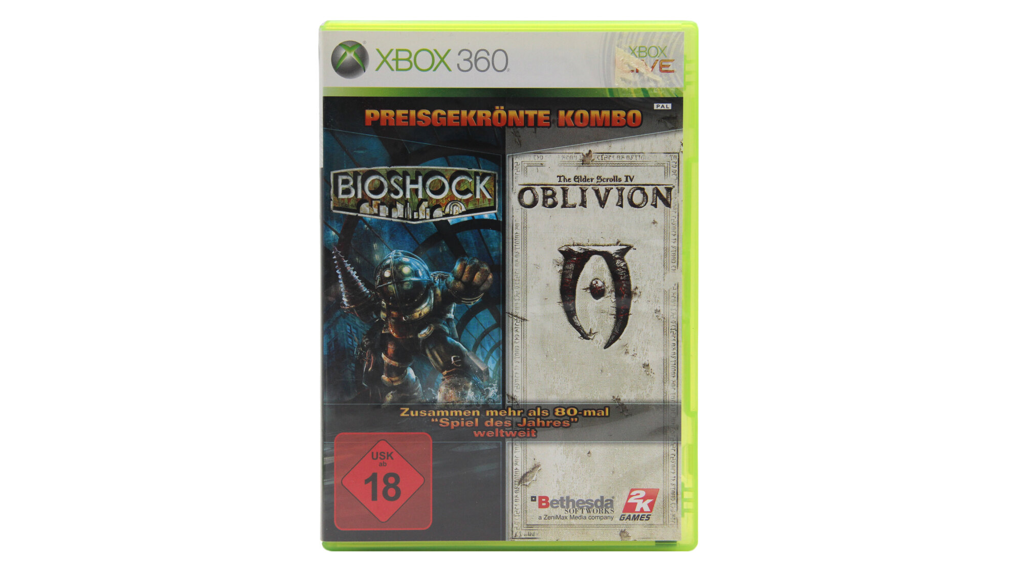 Bioshock & The Elder Scrolls IV Oblivion (Xbox 360)