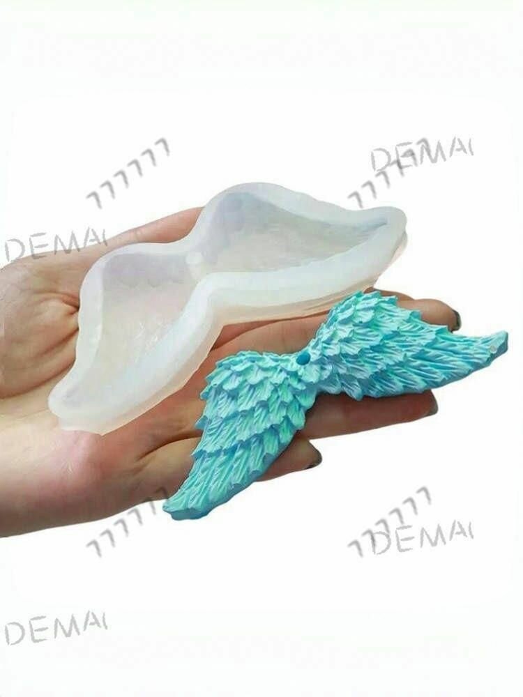 Силиконовая форма "Крылья ангела" Универсальная форма для творчества и декора-WHD-1118