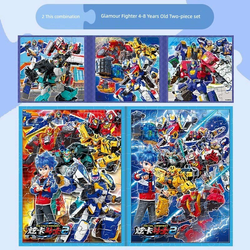 Магнитная головоломка для детей 3-6 лет: комбо 5-й и 6-й ступени, 2-компонентный набор, обучающая STEM-активность