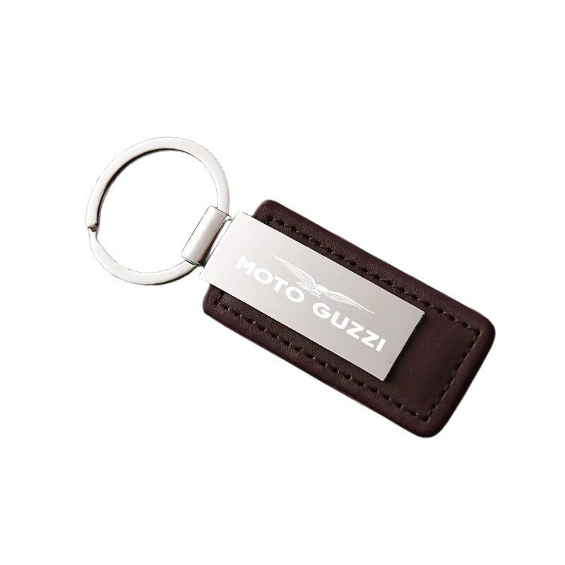 Для MOTO GUZZI V 85 TT 2020 V85TT V85 TT 2021, кожаный брелок на заказ, брелок из сплава, аксессуары для мотоциклов