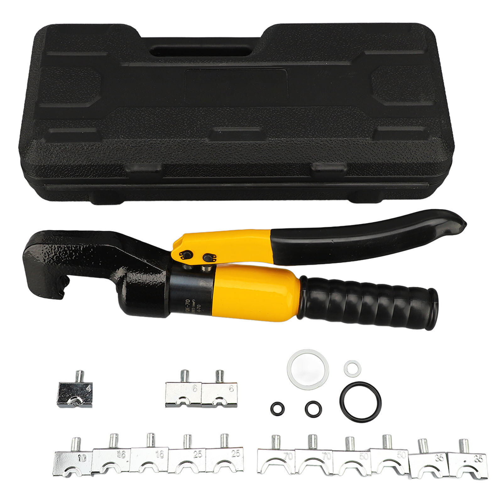 Гидравлические плоскогубцы с 16 умирают портативное обжимное инструмент Руководство для инструмента