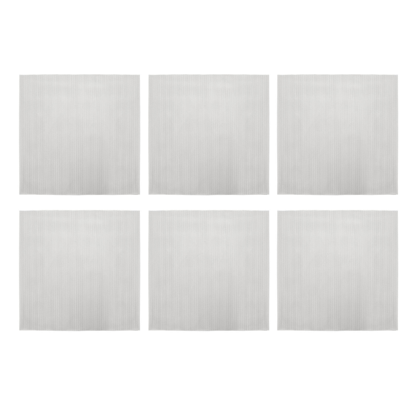 6 шт. Квадратный силиконовый паряки в лайнерах многоразовый