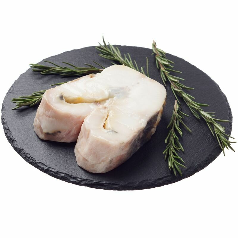 Белуга горячего копчения филе кусок 200г