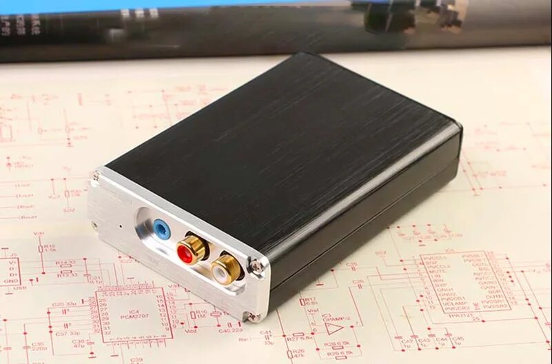 CHANGELIN HIFI Audio CM6631A USB DAC плата Silver Finished