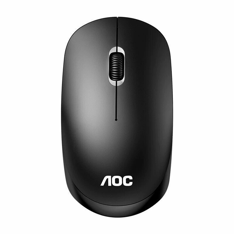 Беспроводная мышь AOC MS320 компактна, портативна и имеет отличное звучание, подходит для ноутбуков, офисных настольных