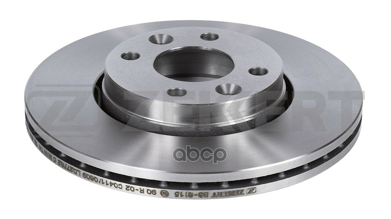 Диск торм. перед. MB Citan (415) 12- Renault Captur 13- Kangoo I II 08- Clio IV 12- Zekkert арт. bs-6115