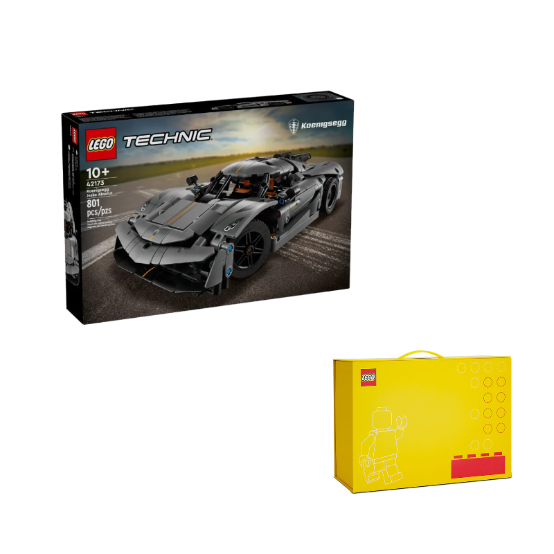 LEGO Technic Koenigsegg Jesko Absolut Серый Суперкар Конструктор 801 шт. 42173 null