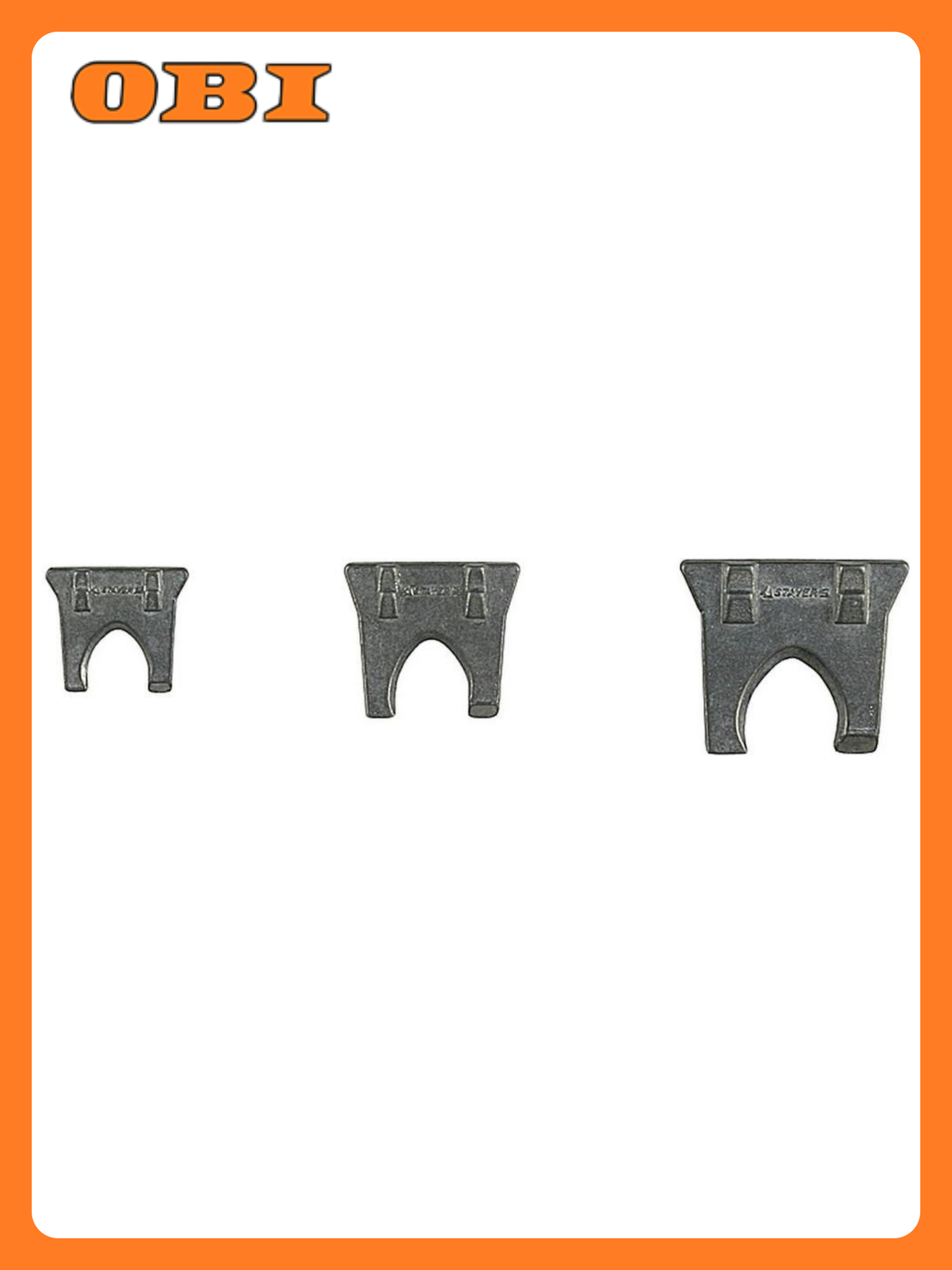 Набор клиньев STAYER металлических 3 шт.