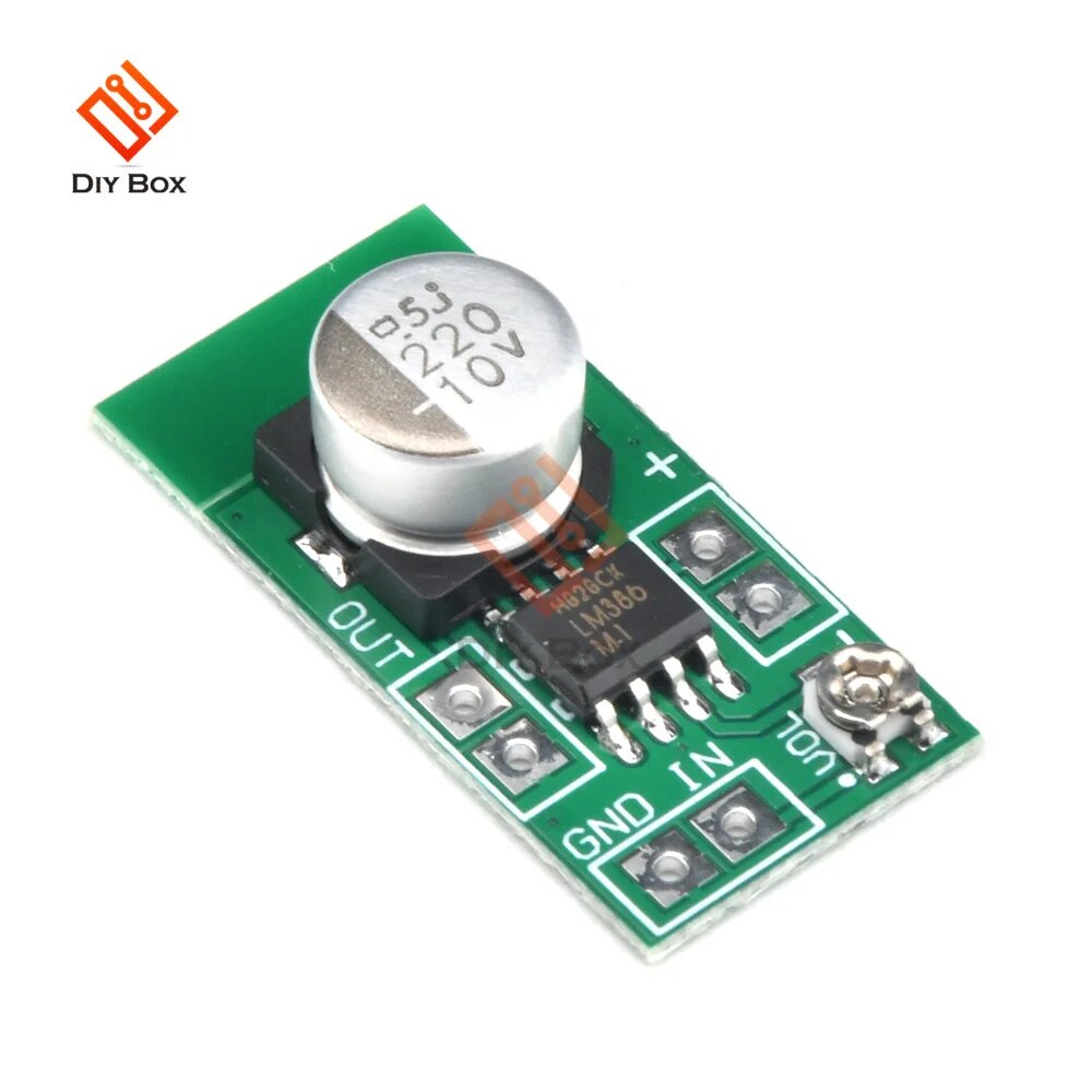 Плата усилителя мощности LM386