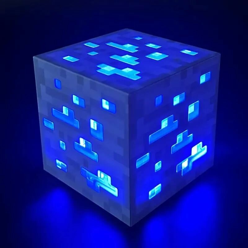 Алмазный меч светильник ночник майнкрафт на аккумуляторе