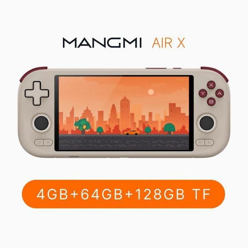 Mangmi Air X 4GB RAM + 64GB ROM + 128GB TF симулятор приставка ретро игровая консоль портативная, Android система