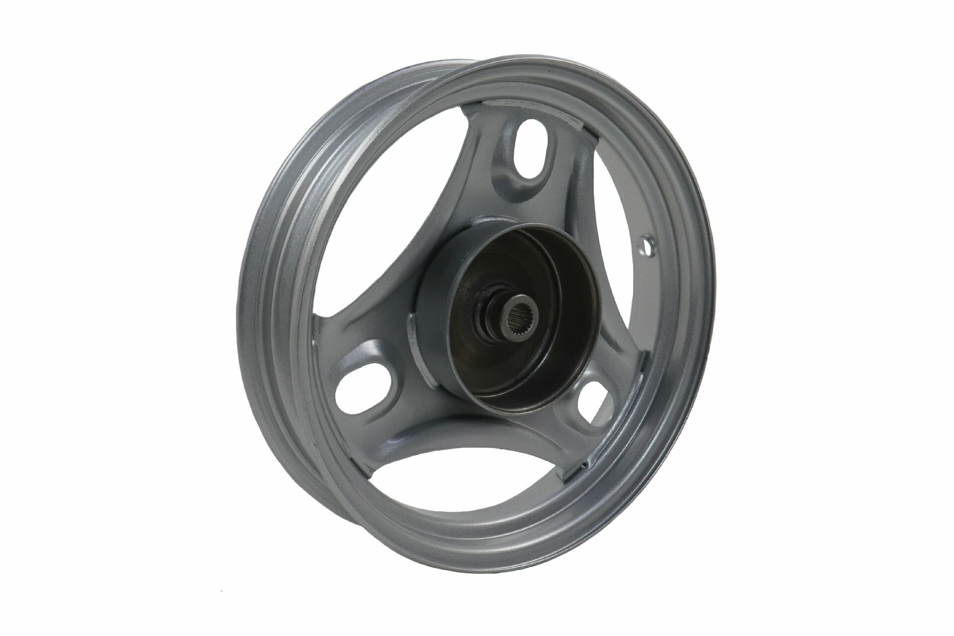 Обод 10" задний штампованный HONDA DIO50 (2,15х10, под колодки 95 мм,22 шлица)