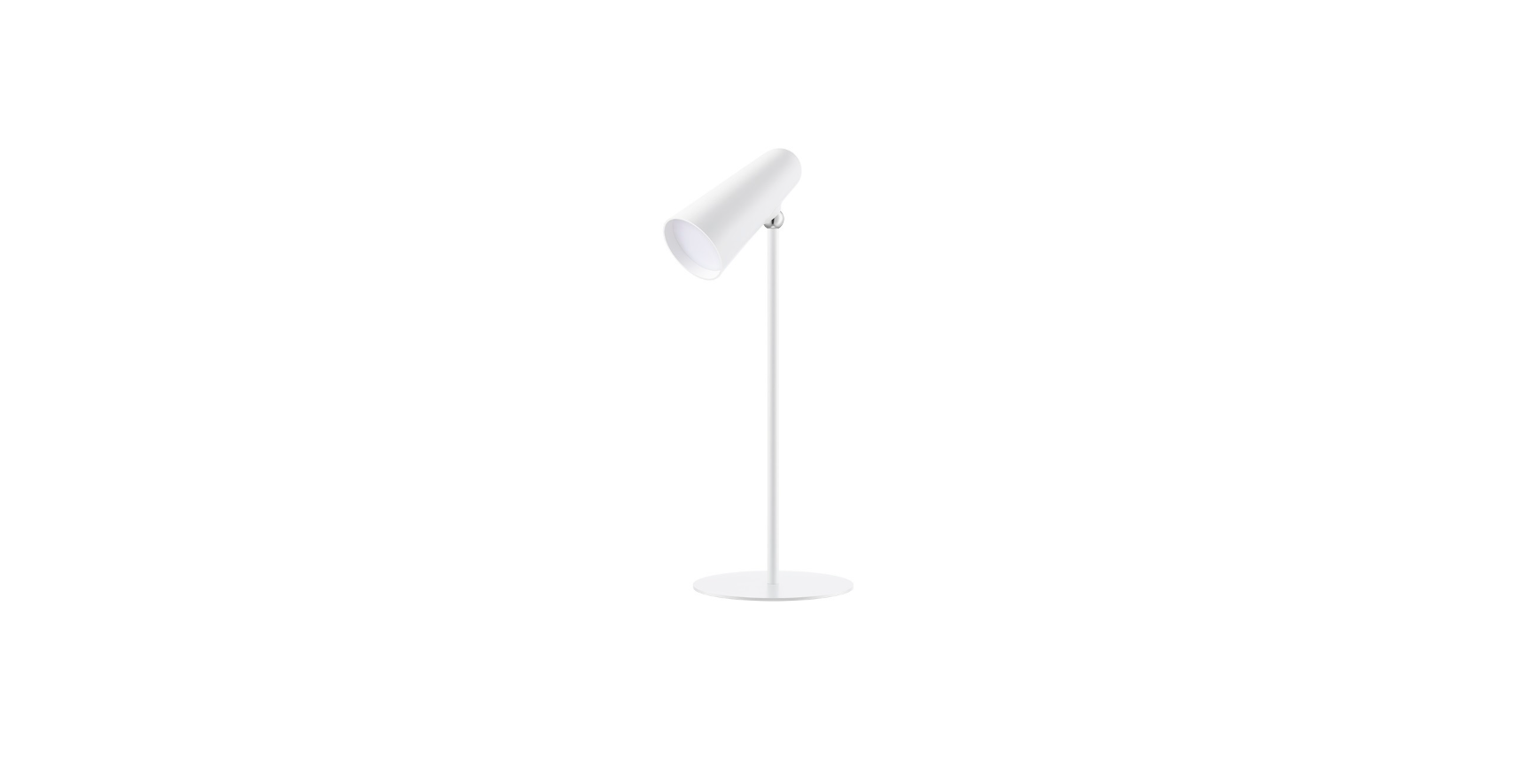 Mijia Rechargeable LED Table Lamp (MJTD05YL) White, белый, 4 световых режима