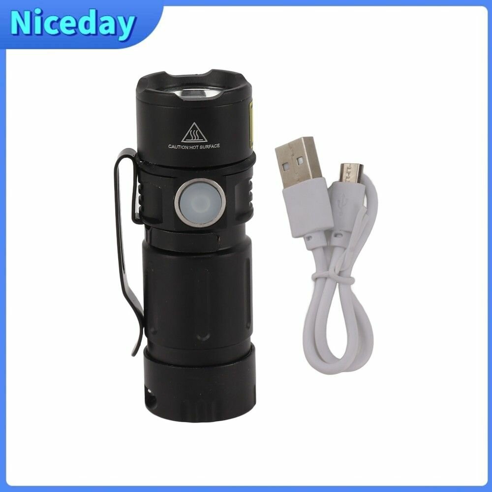 УФ-фонарик 395nm, алюминиевый, для домашних животных