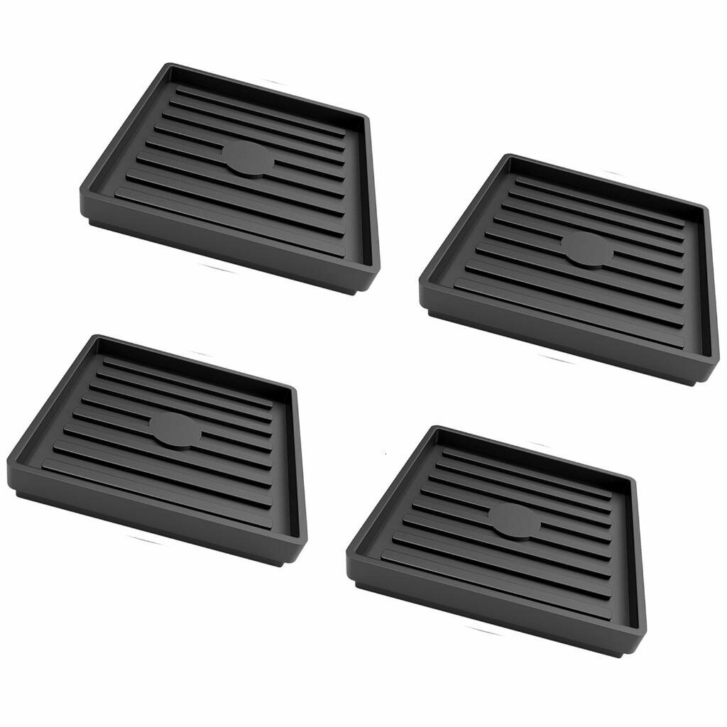 Противоскользящие резиновые ножки для мебели (4 шт.), Квадратный