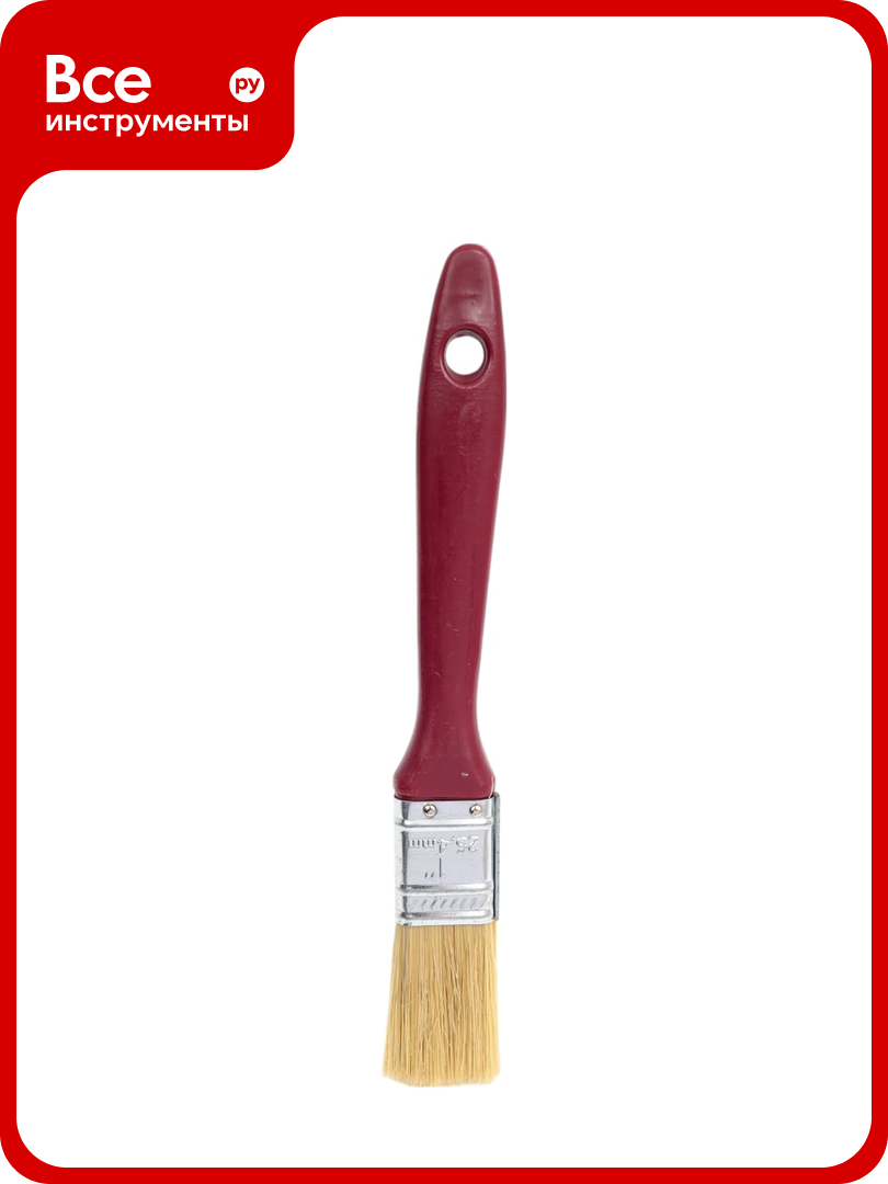 Кисть-флейц Политех Мастер светлая щетина 1" 25 мм 1502010
