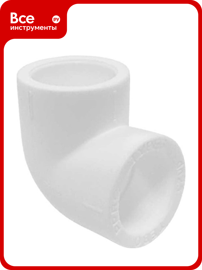 Угольник TEBO PPR 50 90 градусов 030033106