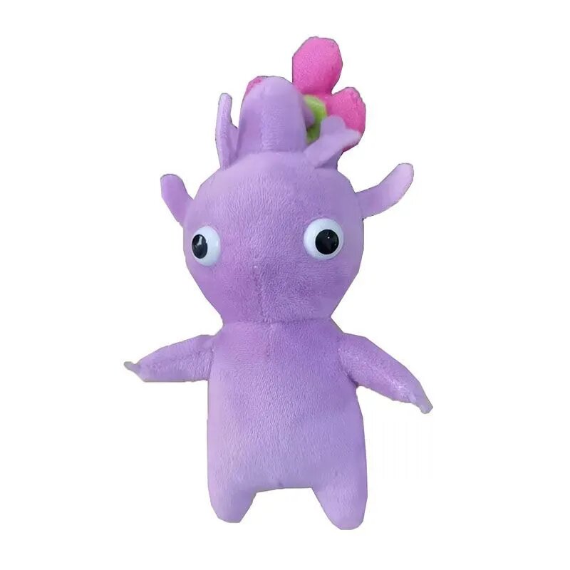 Pikmin плюшевая игрушка ледяной цветок 15cm Purple Flower