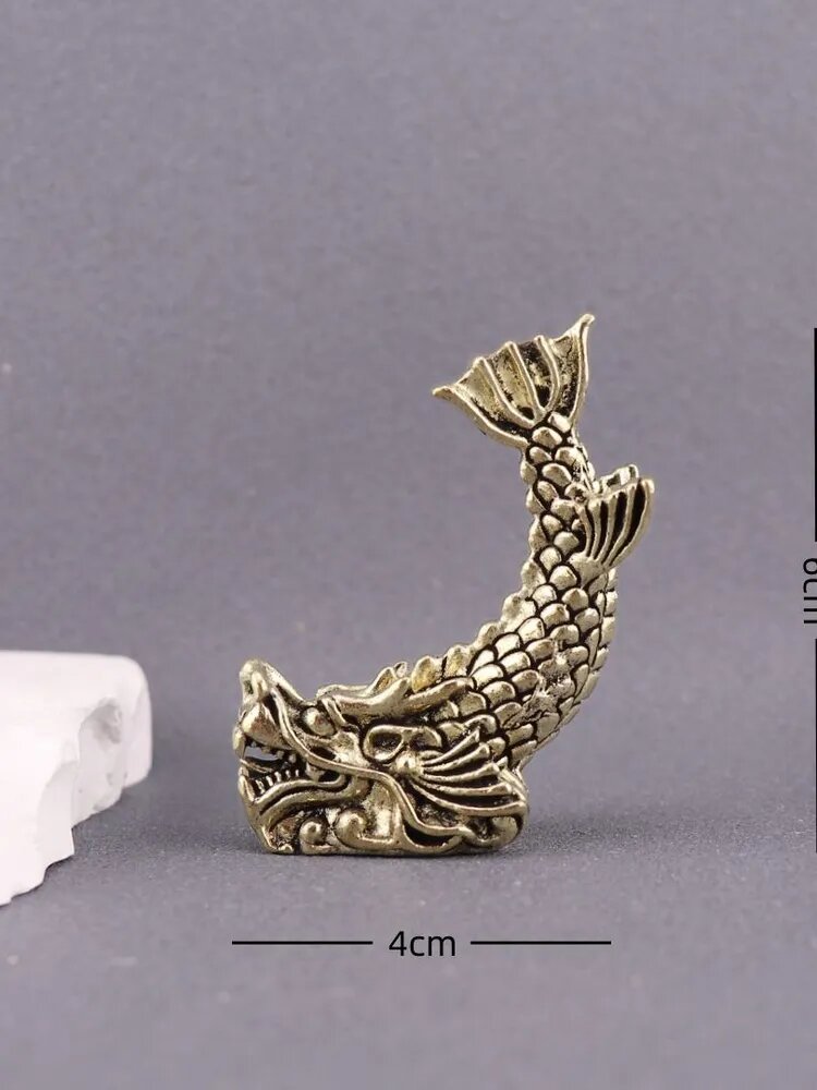 Латунный кран в форме рыбы