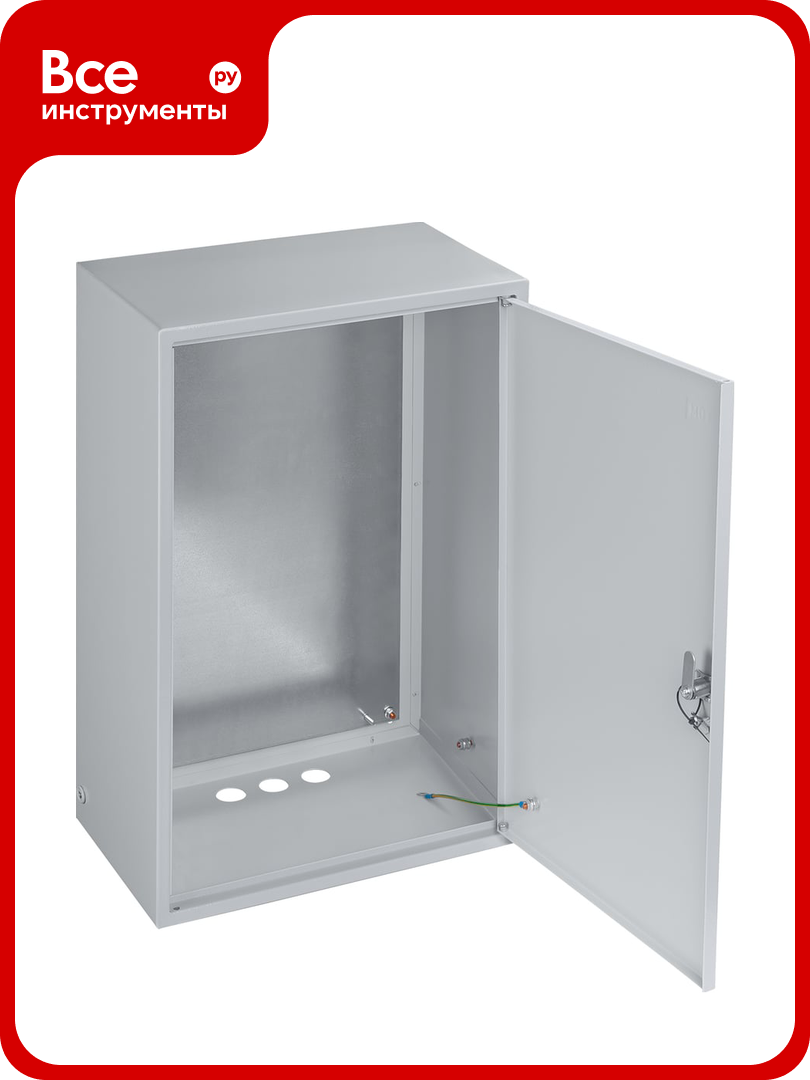 Щит с монтажной панелью ЩМП-6.4.2х200 TDM ELECTRIC 600x400, для сборки электрощитов самого разнообразного назначения