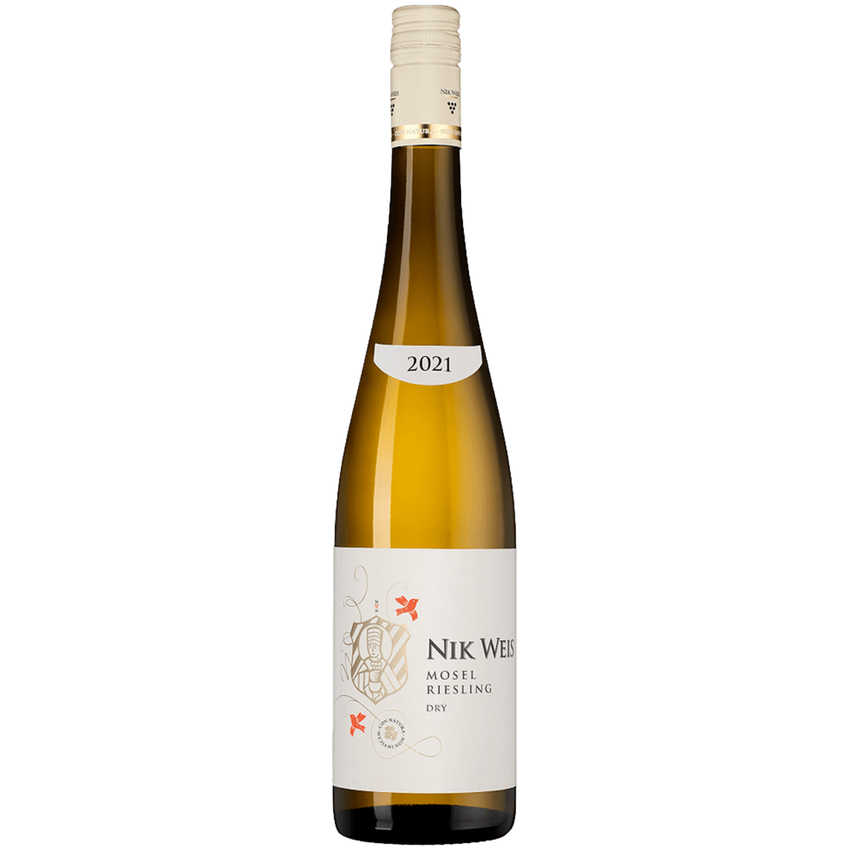 Вино Nik Weis Riesling Mosel Dry белое полусухое 0,75 л