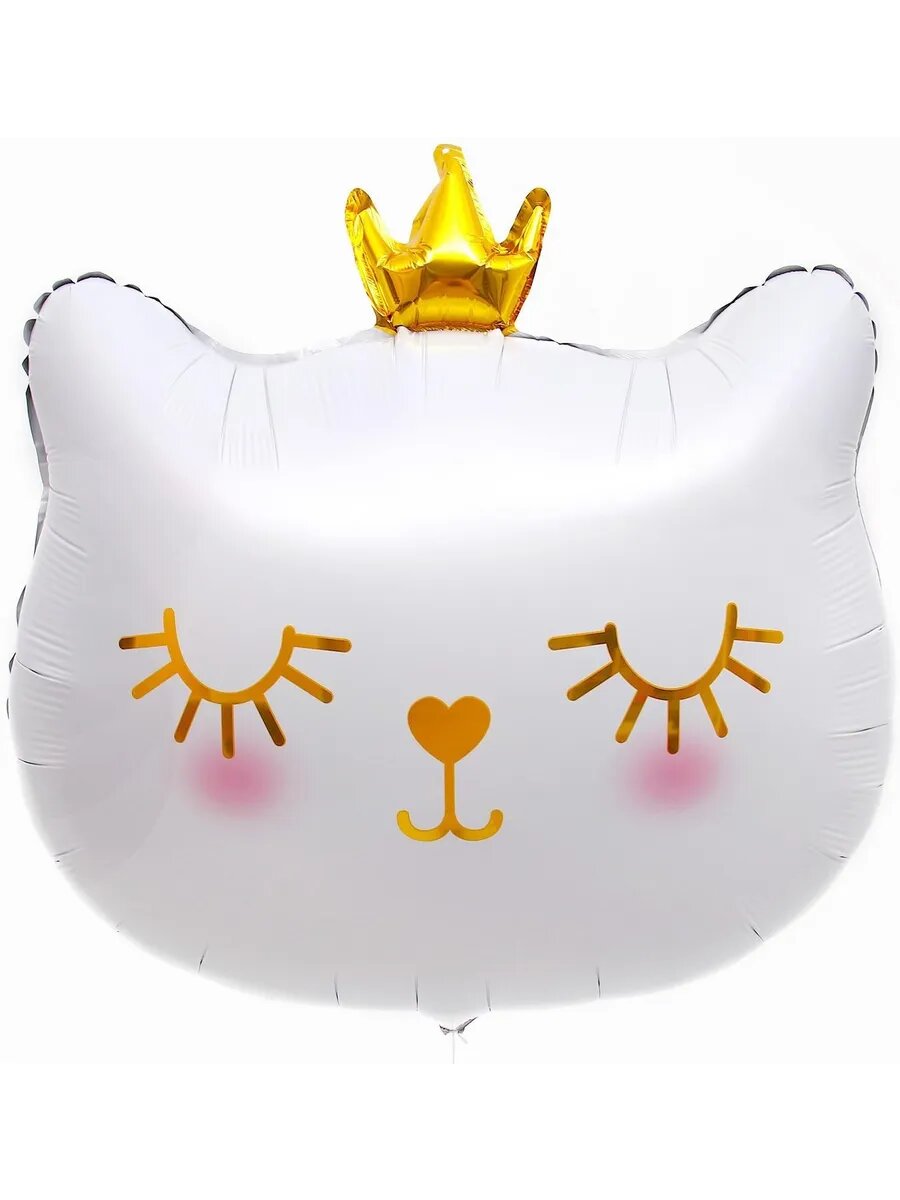 Воздушный шарик принц котёнок