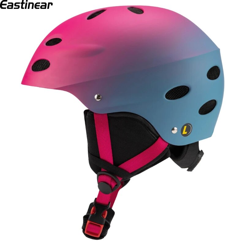 Eastinear-ski Зимний шлем для взрослых из ABS 55-58cm, Psychedelic purple