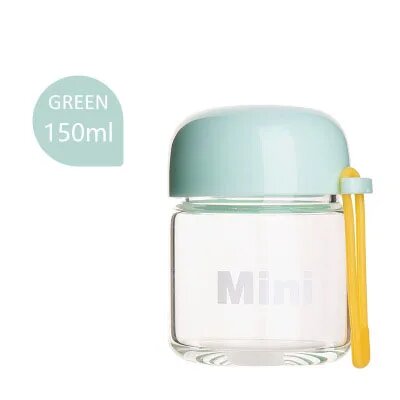 Стеклянная бутылка для воды Venlohome 150 мл GREEN