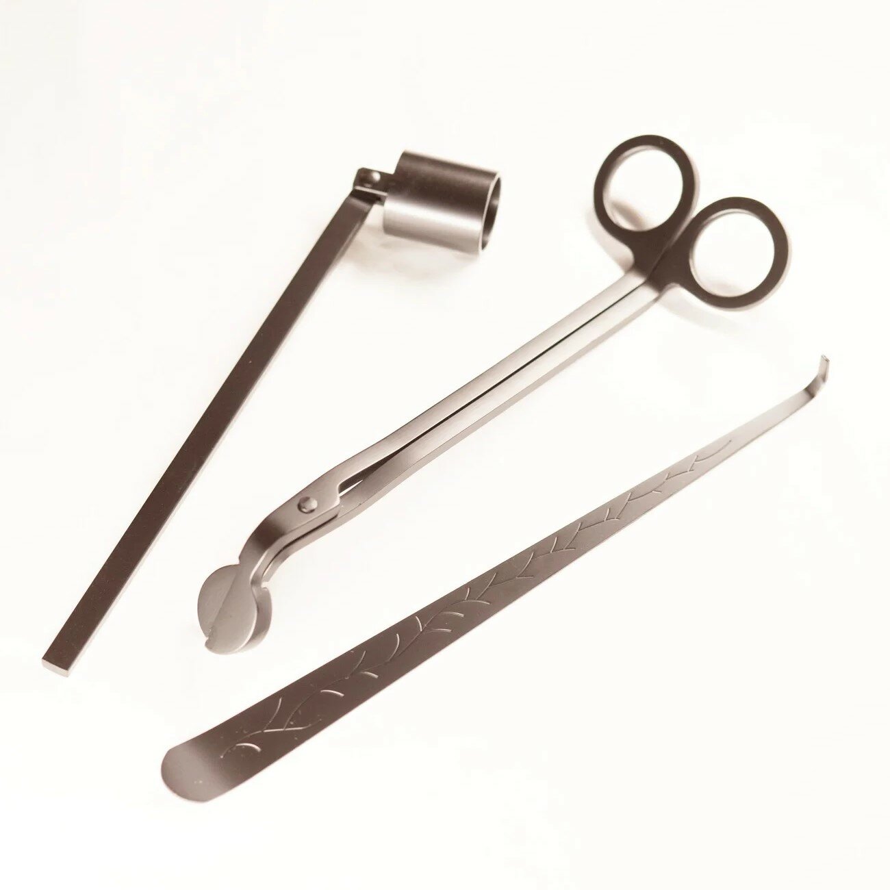 Свечение Набор аксессуаров для гашения свечей: триммер, гаситель, колпачок