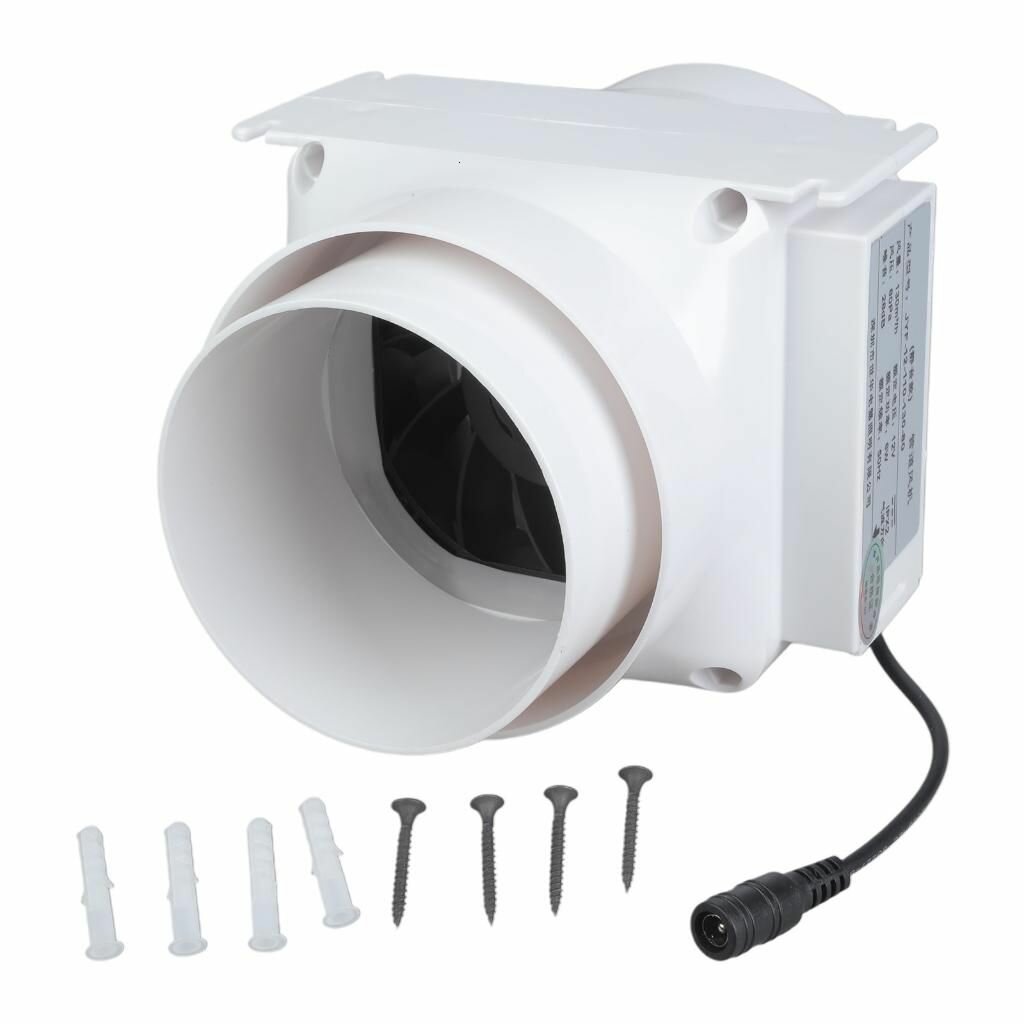 12 В бесшумный вытяжной вентилятор диаметром 110 мм мощностью 6 Вт