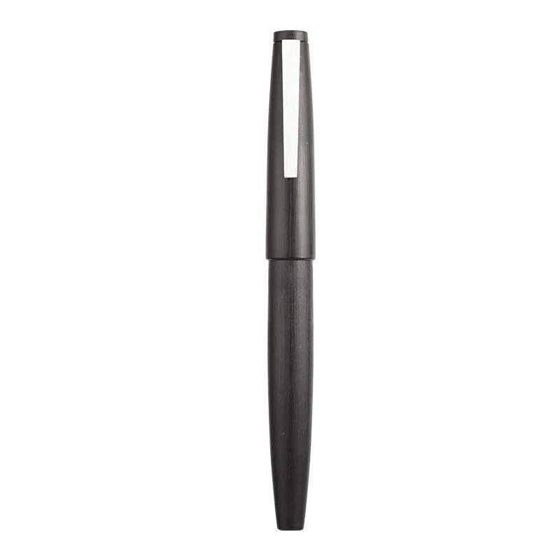 Перьевая ручка Jinhao 80 черная с серебряным держателем, перо F