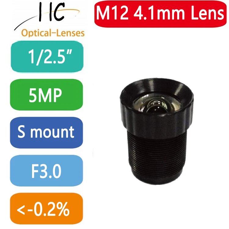 Объектив OPTICAL LENSES HC 5 мегапиксельный M12 4.1 мм