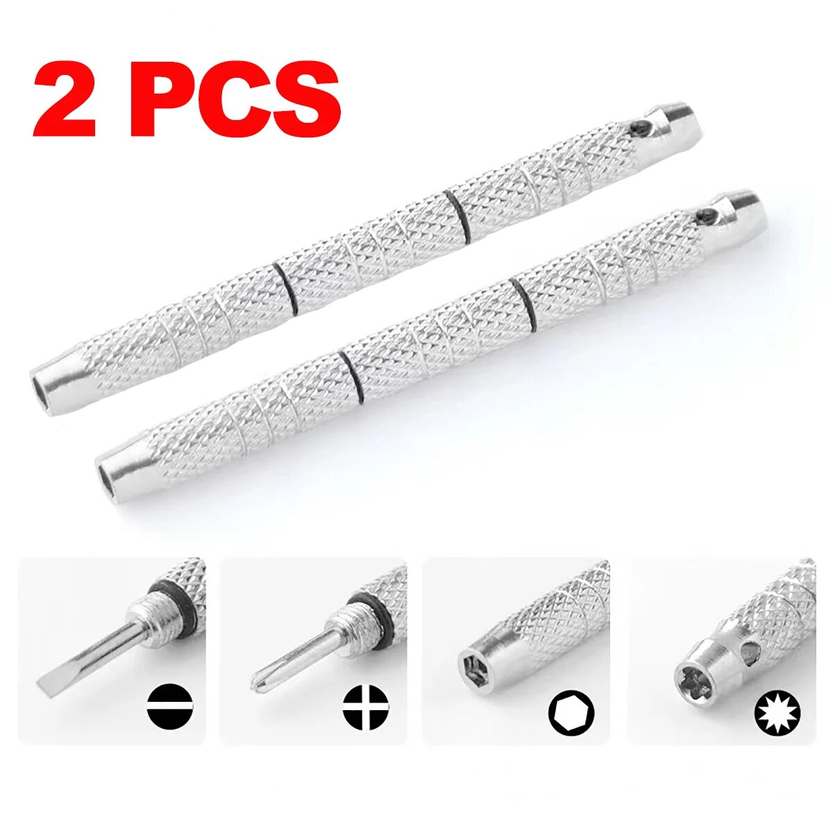 2 шт. Мини отвертки набор, Цвет: 2PCS