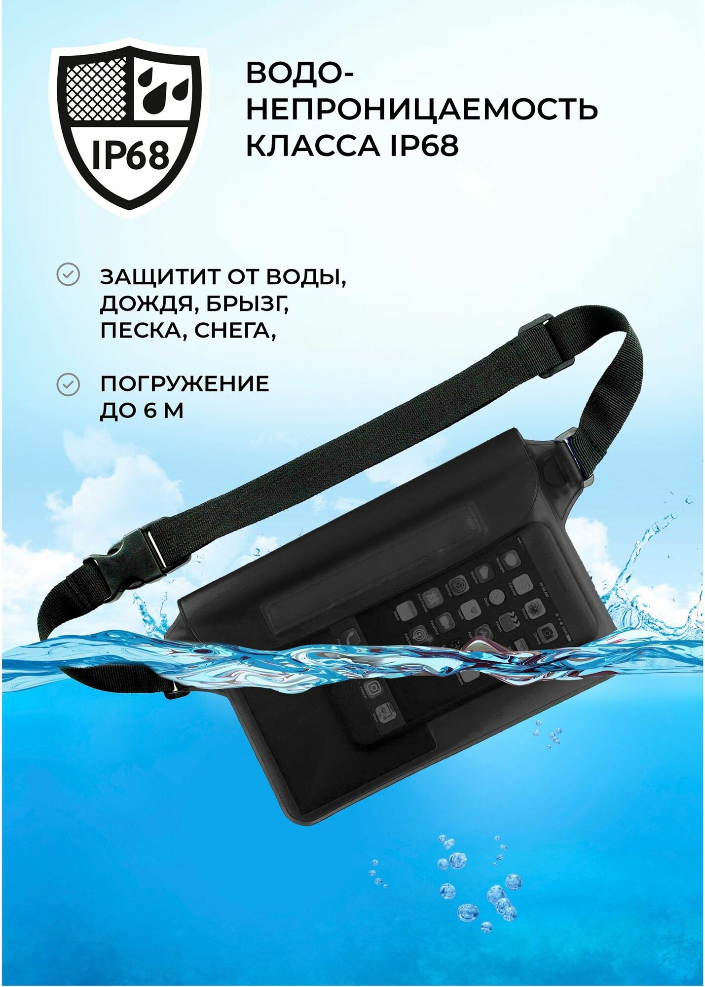 Сумка поясная