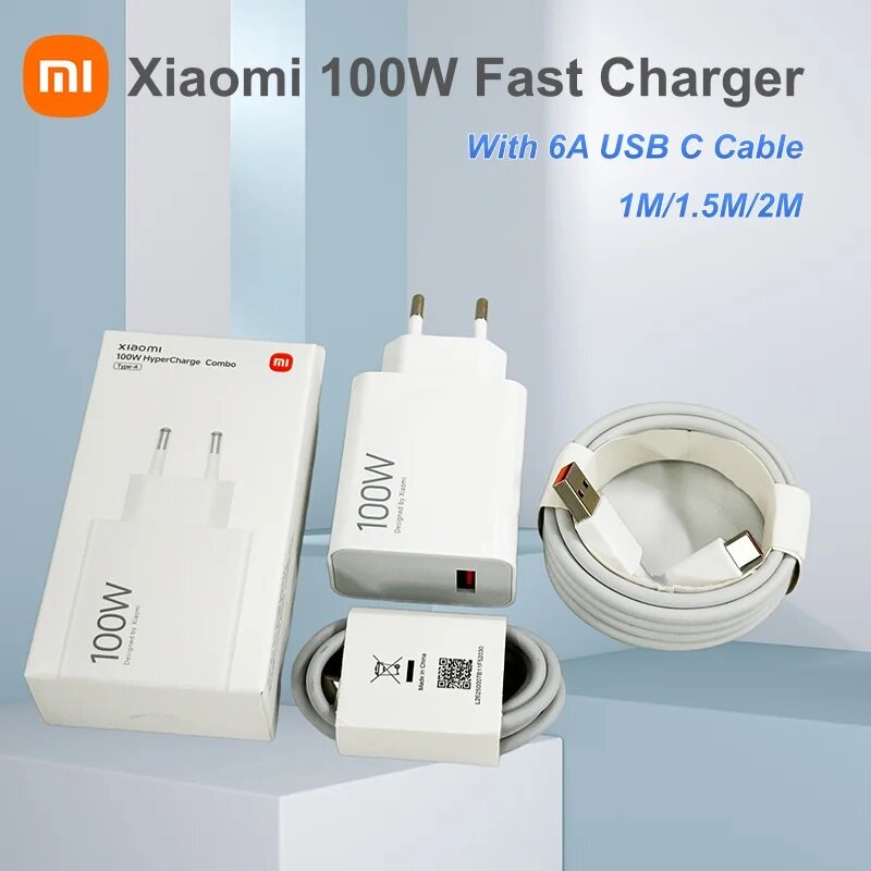 Xiaomi 100W Hypercharge EU, кабель 2м — фото 1